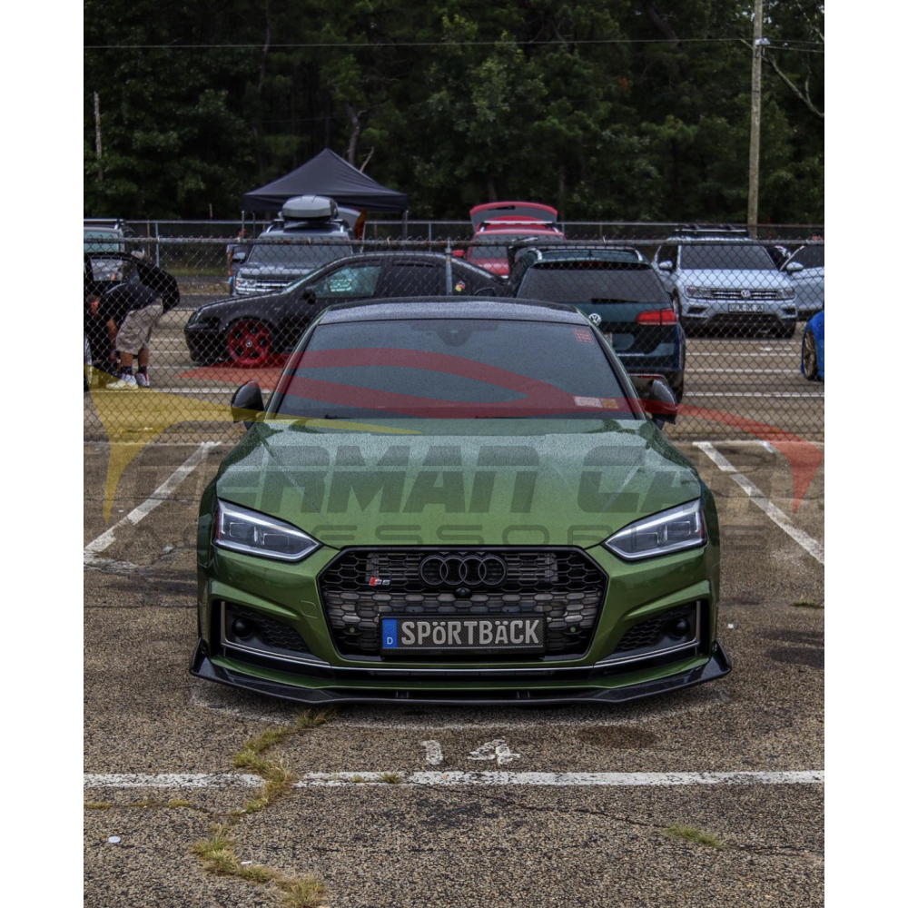 2018 2019 Audi A5 S5 Front Lip S5 Style Carbon Fiber B9 German Car