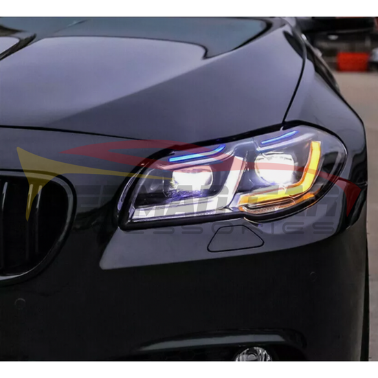 2010-2016 BMW F10 Headlights | LCI Style LED for M5/5-Series – German ...