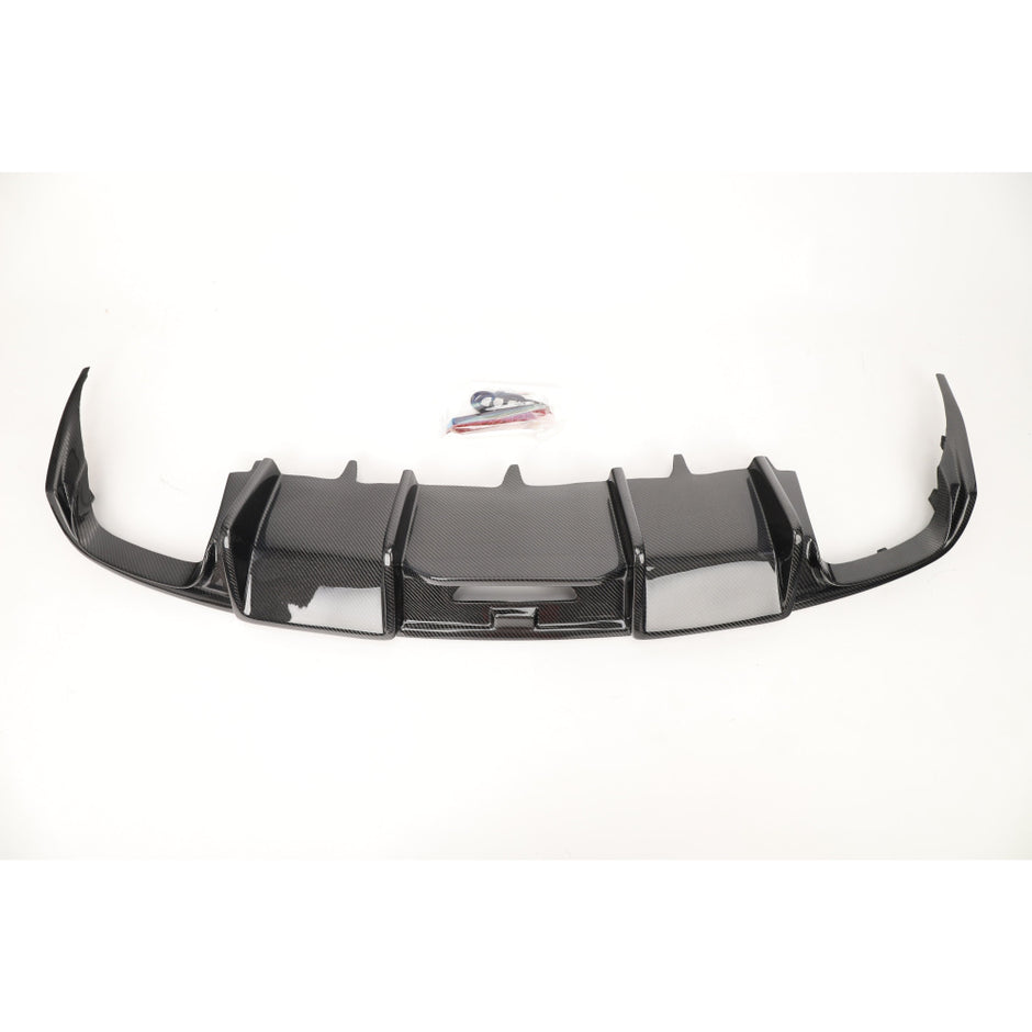 Audi Rear Diffusers | Carbon Fiber & Gloss Black – German Car Accessories