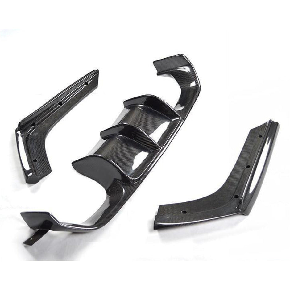 BMW Rear Diffusers | Gloss Black & Carbon Styles – German Car Accessories