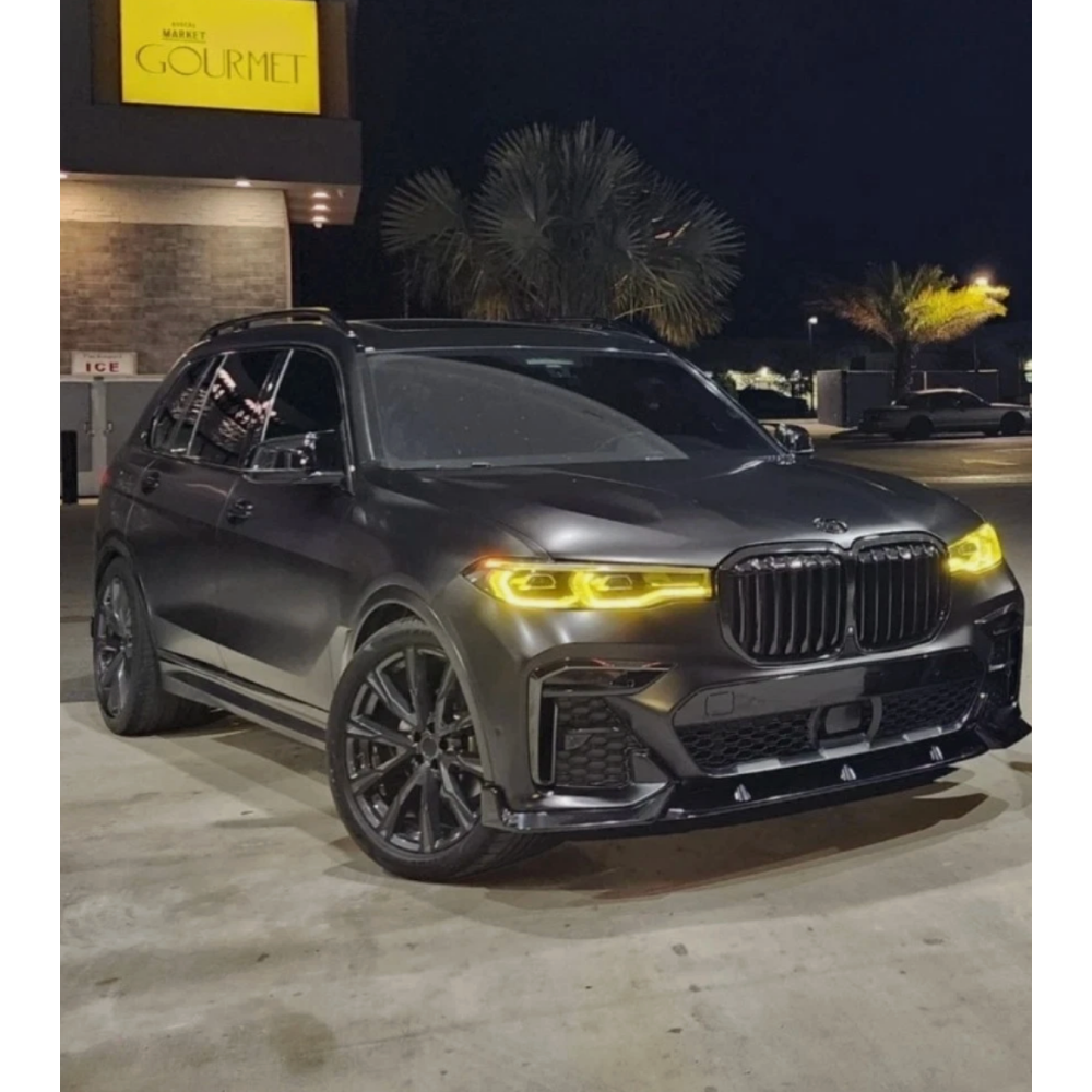 2019-2022 BMW X7 Headlights CSL Style Yellow DRL Modules | G07 – German ...