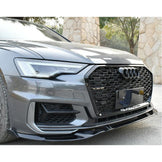 2019-2024 Audi A6/S6 Front Lip | Carbon Fiber C8 – German Car Accessories
